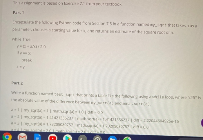 Solved This assignment is based on Exercise 7.1 from your | Chegg.com
