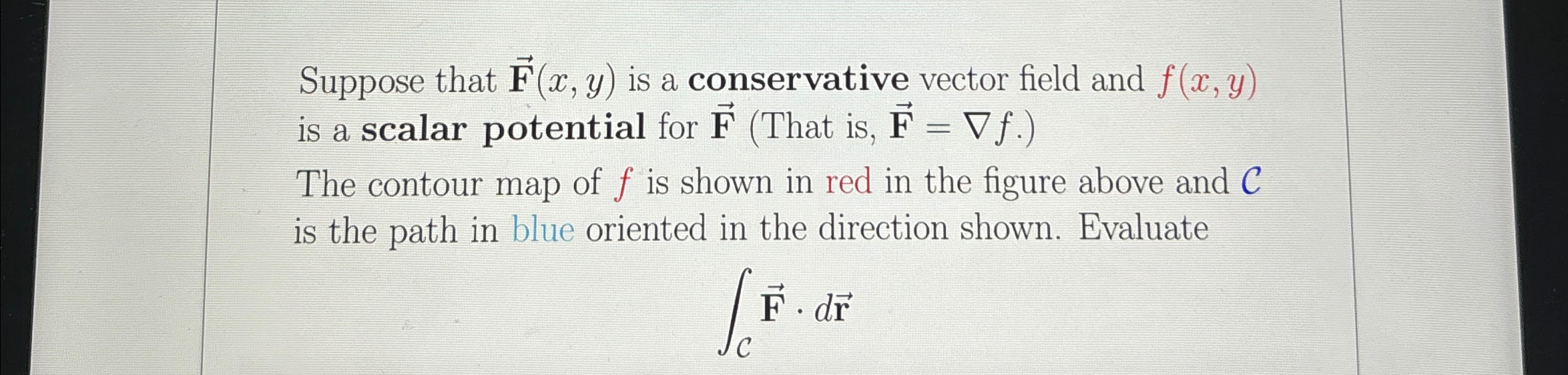 Solved Suppose that vec(F)(x,y) ﻿is a conservative vector | Chegg.com