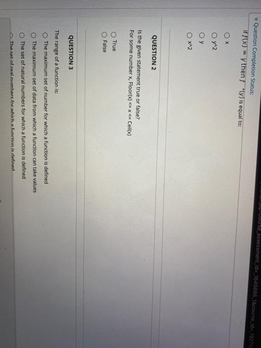Solved Wassessment/take launch.jsp?course, | Chegg.com