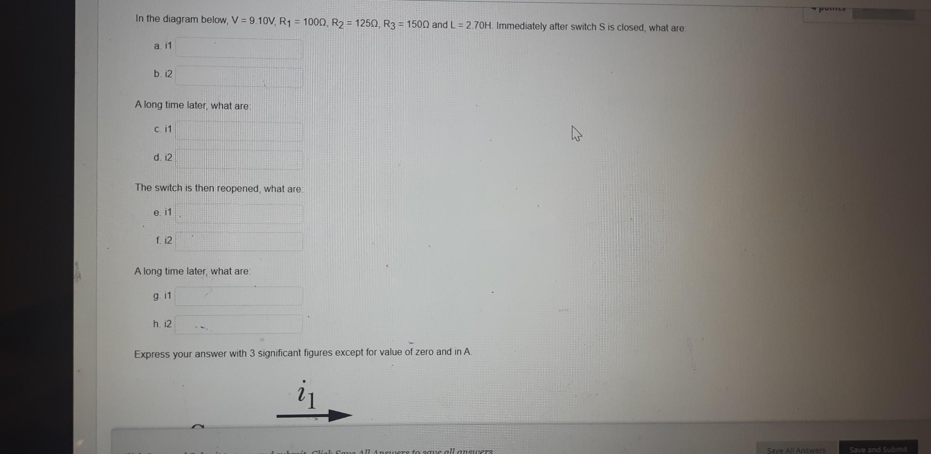 Solved In the diagram below, V=9.10 | Chegg.com