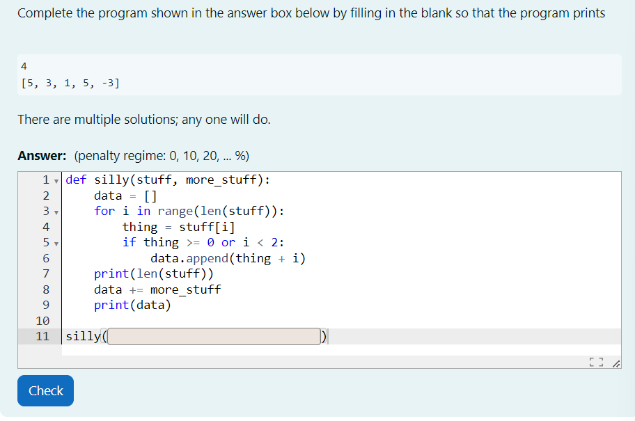 Solved Complete the program shown in the answer box below by | Chegg.com