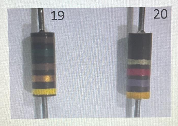 Solved Objective: Measure the values for the following | Chegg.com