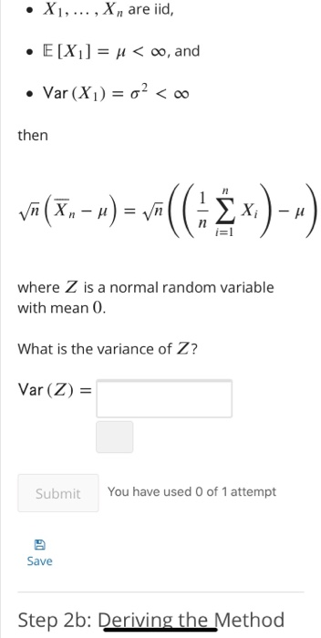 10. Asymptotic Normality of the Method of Moments | Chegg.com