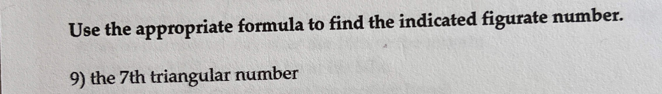 Solved Use the appropriate formula to find the indicated | Chegg.com