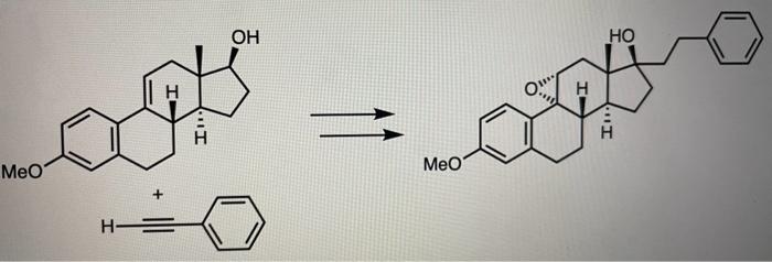 Solved 1. Using the starting material molecule(s) provided, | Chegg.com