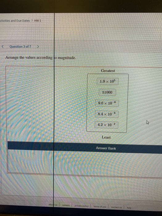 Solved vities and Due Dates > HW 1 | Chegg.com Solved vities and Due Dates > HW 1 | Chegg.com