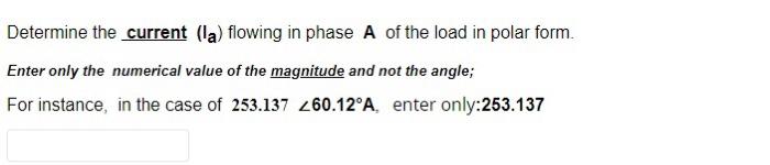 Solved A Three Phase Four Wire Unsymmetrical Supply With A