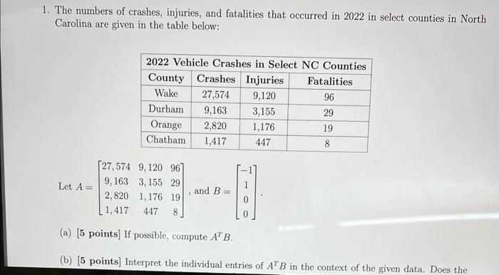 Solved 3. Consider the following updated data table from | Chegg.com
