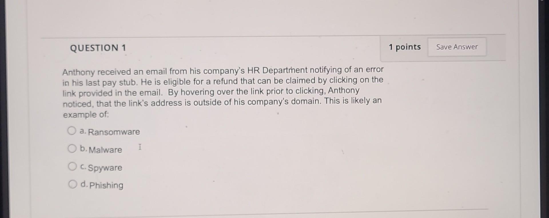 Solved Cybersecurity risk management is the responsibility | Chegg.com