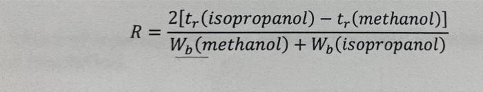 Solved calcualte the resolution using the equation given and | Chegg.com