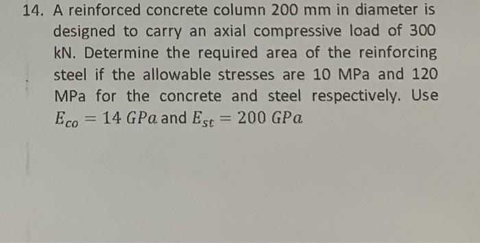 Solved 8. The tangential stress in thin-walled cylinder is | Chegg.com