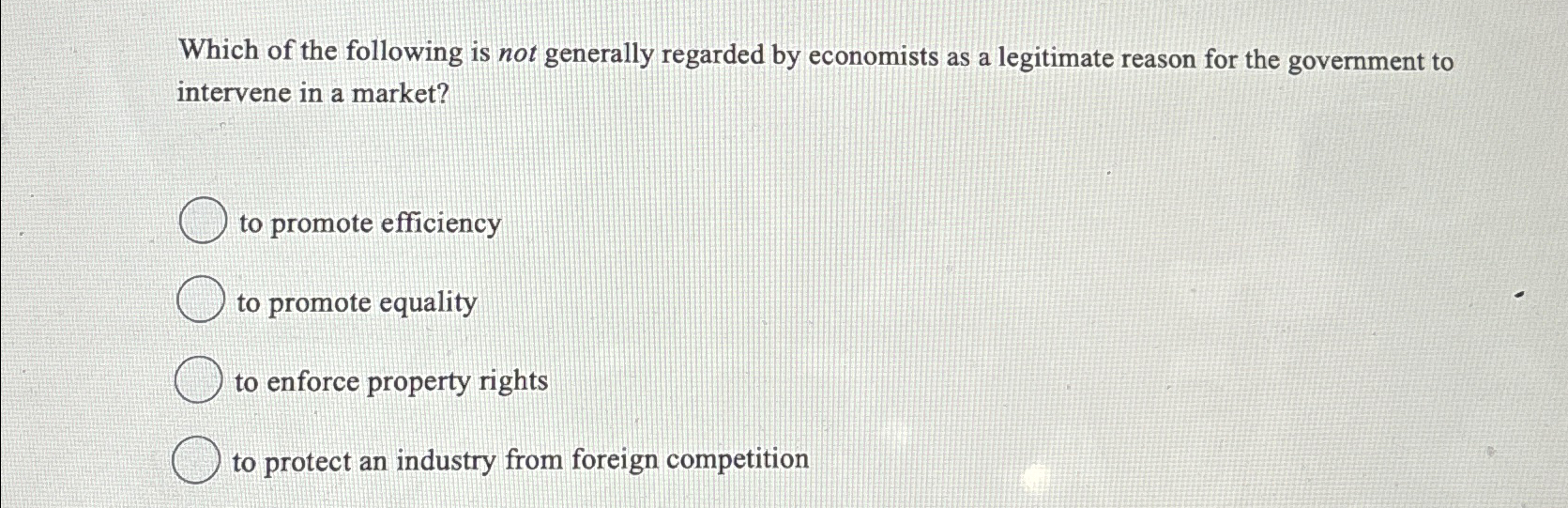 Solved Which of the following is not generally regarded by | Chegg.com