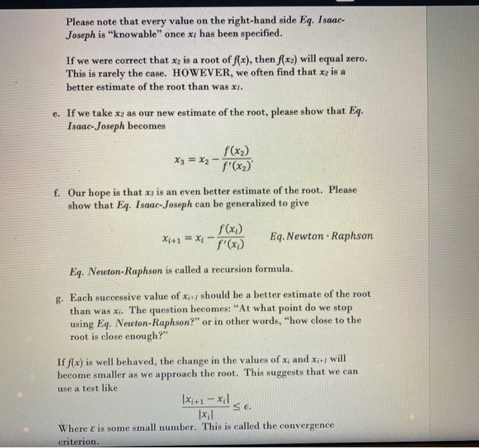 Solved 1. Please consider a well-behaved function f(x). We | Chegg.com