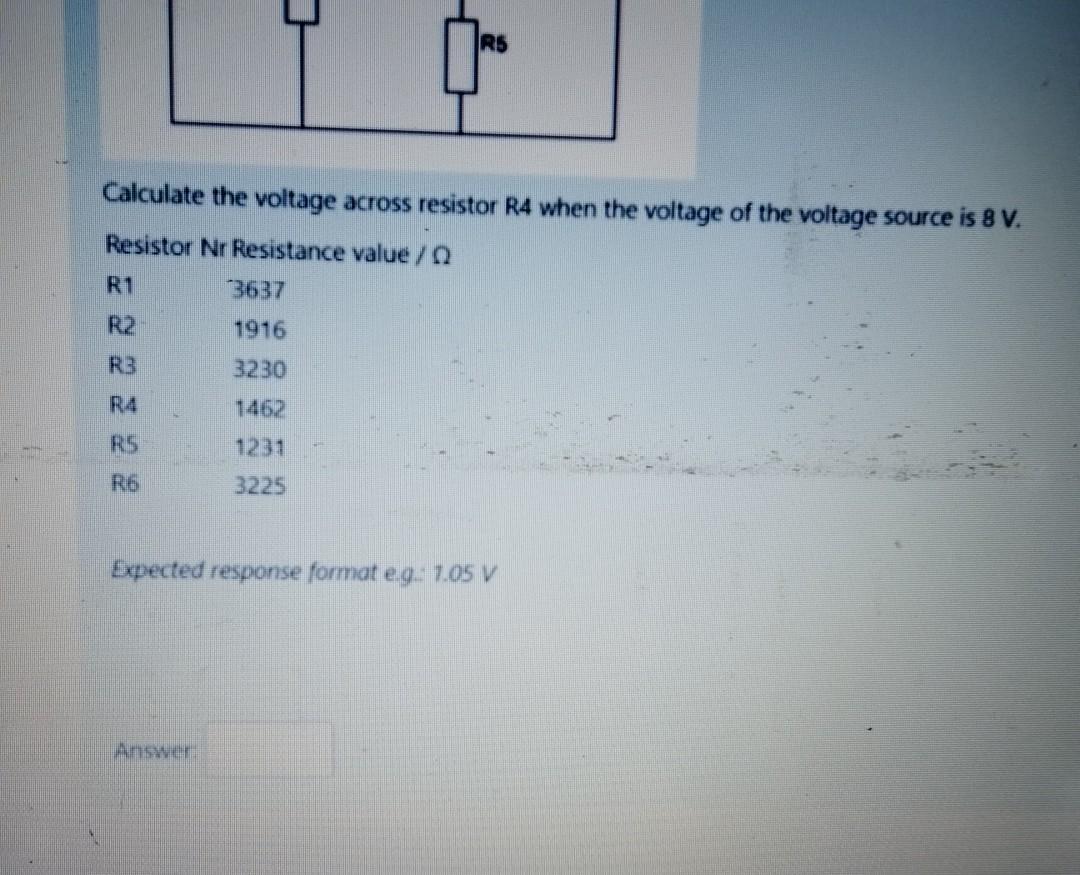 Solved Given is the following resistor network R3 R1 | Chegg.com