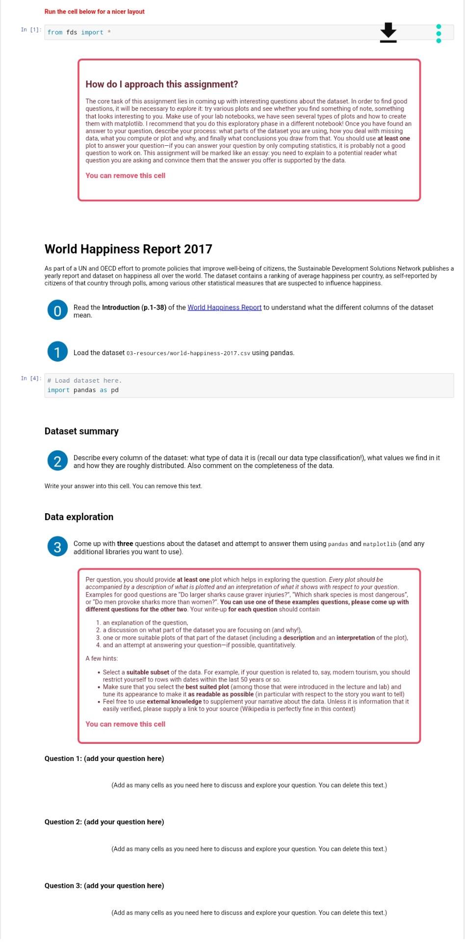 Solved The assignment file is a .zip archive containing a | Chegg.com