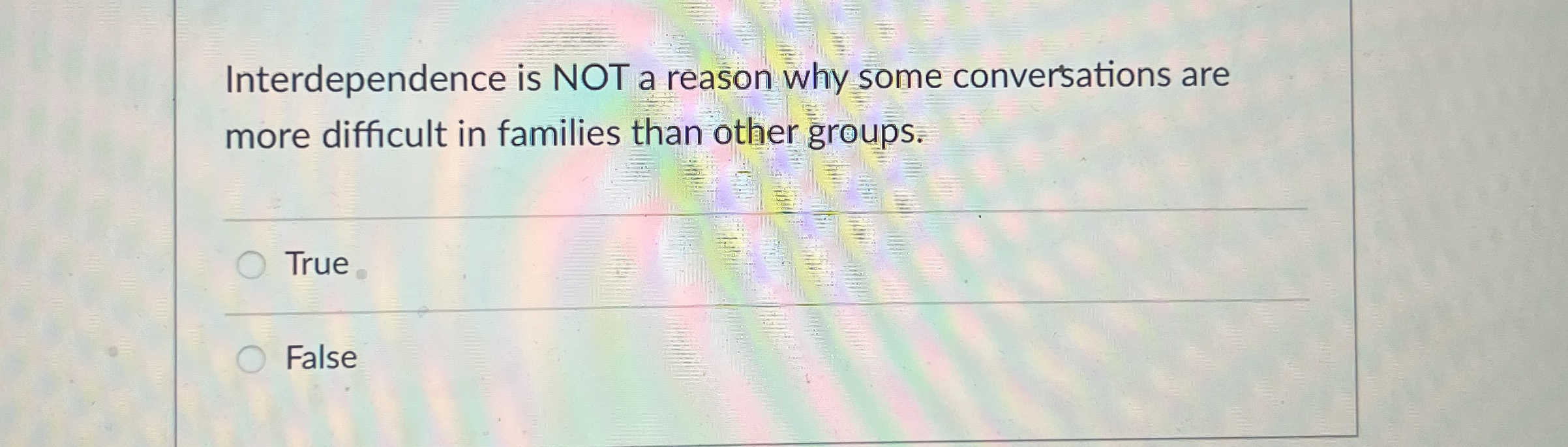 Solved Interdependence is NOT a reason why some | Chegg.com