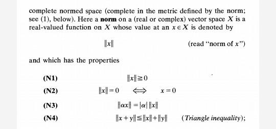 Solved on a 12. (Seminorm) A seminorm vector space X is a | Chegg.com