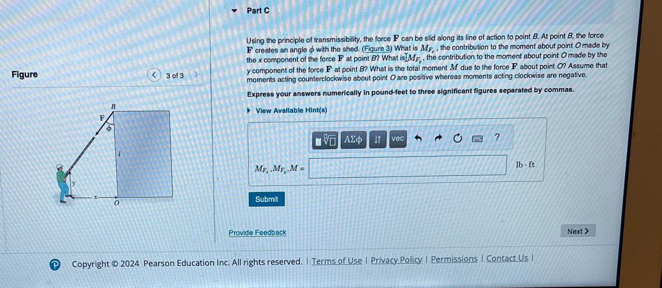 Part C\\nFigure\\n3 of 3\\nUsing the principle of | Chegg.com