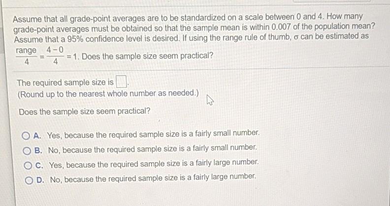 Solved Assume that all grade-point averages are to be | Chegg.com