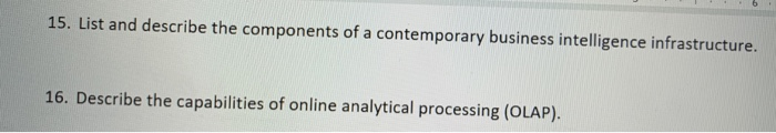 Solved 15 List And Describe The Components Of A Chegg solved-15-list-and-describe-the-components-of-a-chegg