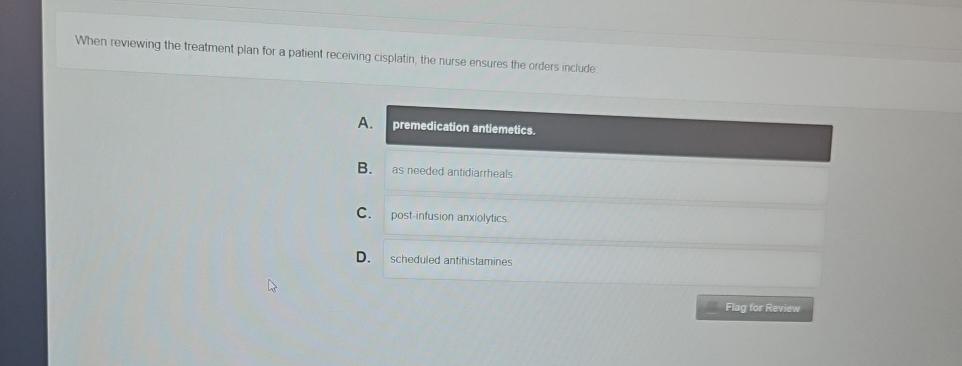 Solved When reviewing the treatment plan for a patient | Chegg.com