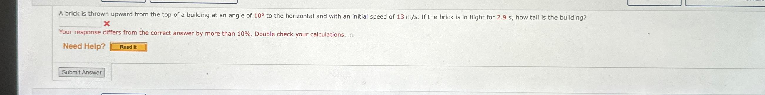 Solved Your response differs from the correct answer by more | Chegg.com