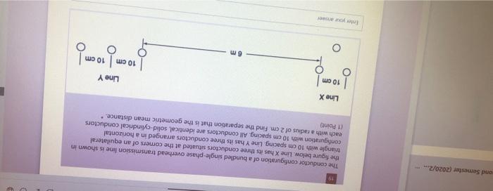 Solved ond Semester (2020/2.. The conductor configuration of | Chegg.com