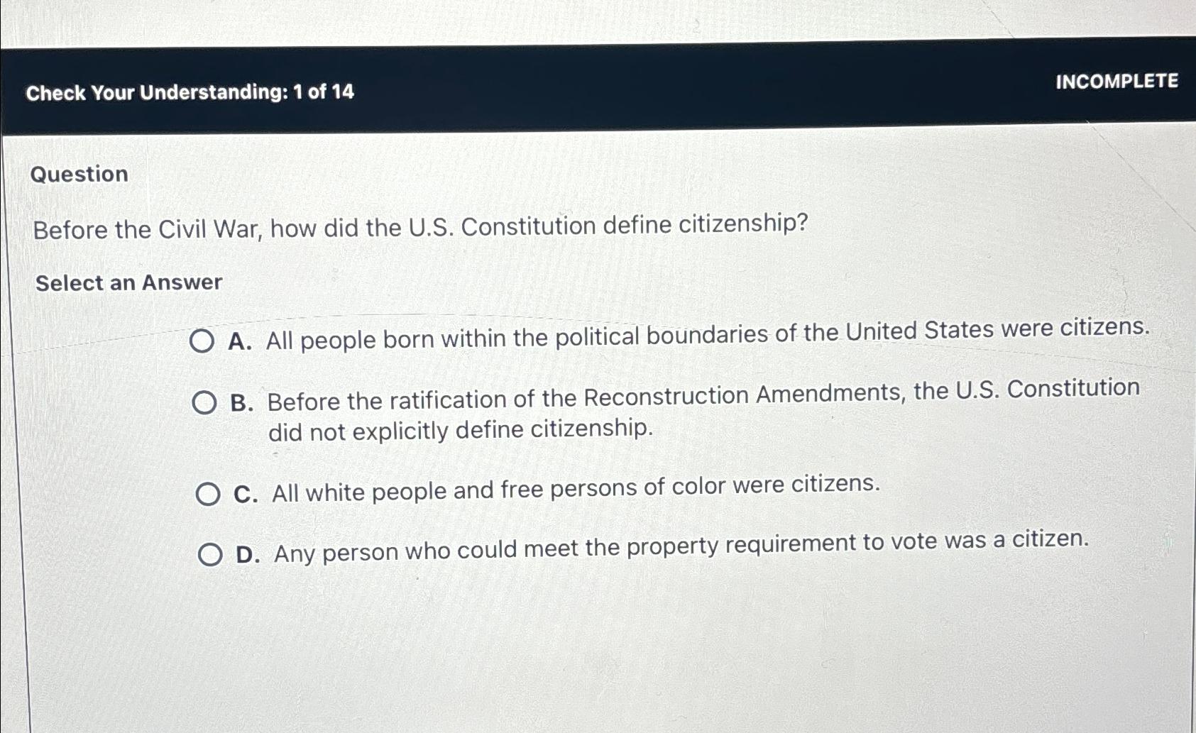 Solved Check Your Understanding: 1 ﻿of | Chegg.com