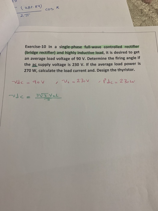 Exercise-1 Derive the expressions for the average | Chegg.com
