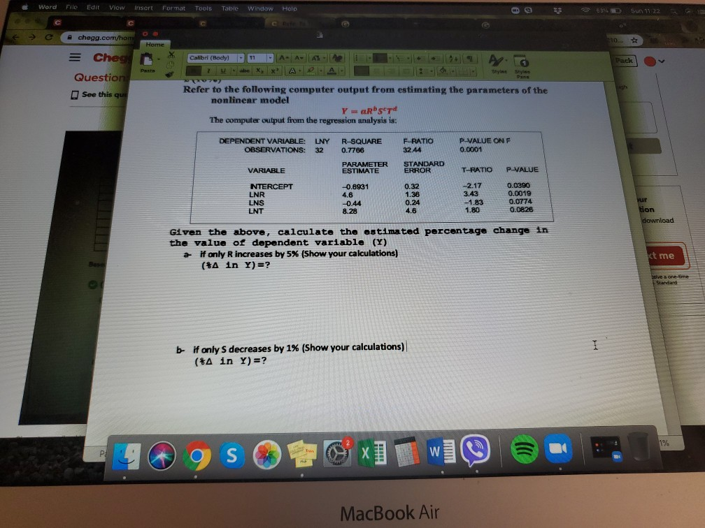 Solved Word File Edit View Insert Format Tools Table Window | Chegg.com
