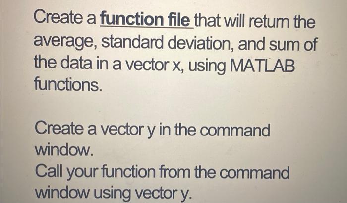 Solved Write A Script That Will Return The Average Standard 3990