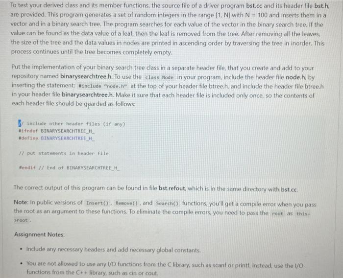 Solved For this computer assignment, implement a derived | Chegg.com