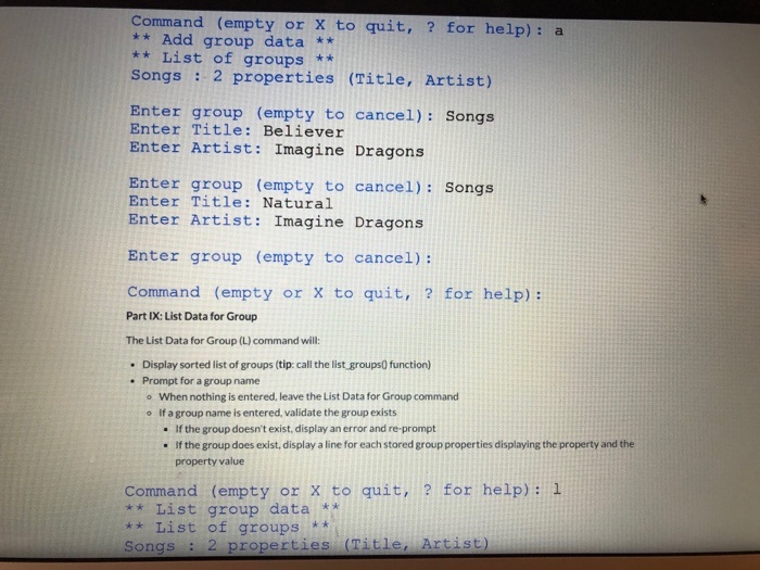 Solved in PYTHON how would I complete the | Chegg.com