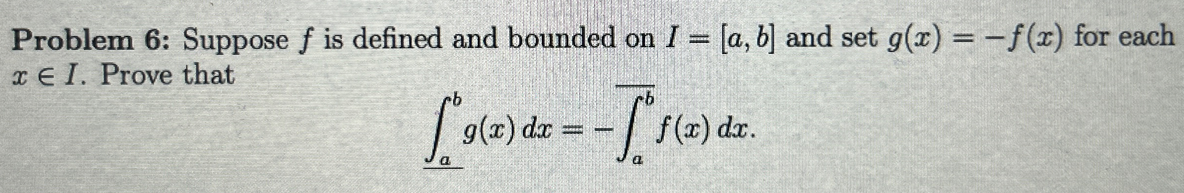 Real AnalysisProblem 6: Suppose f ﻿is defined and | Chegg.com