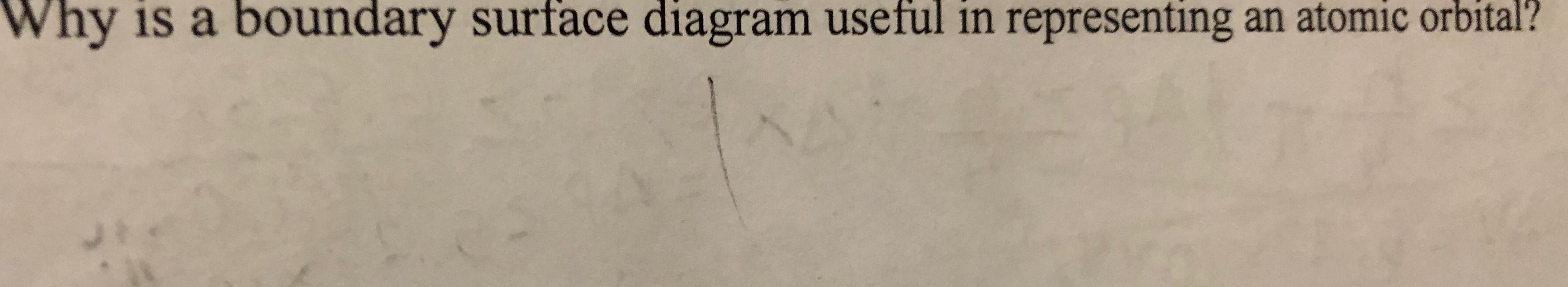 Solved Why is a boundary surface diagram useful in | Chegg.com