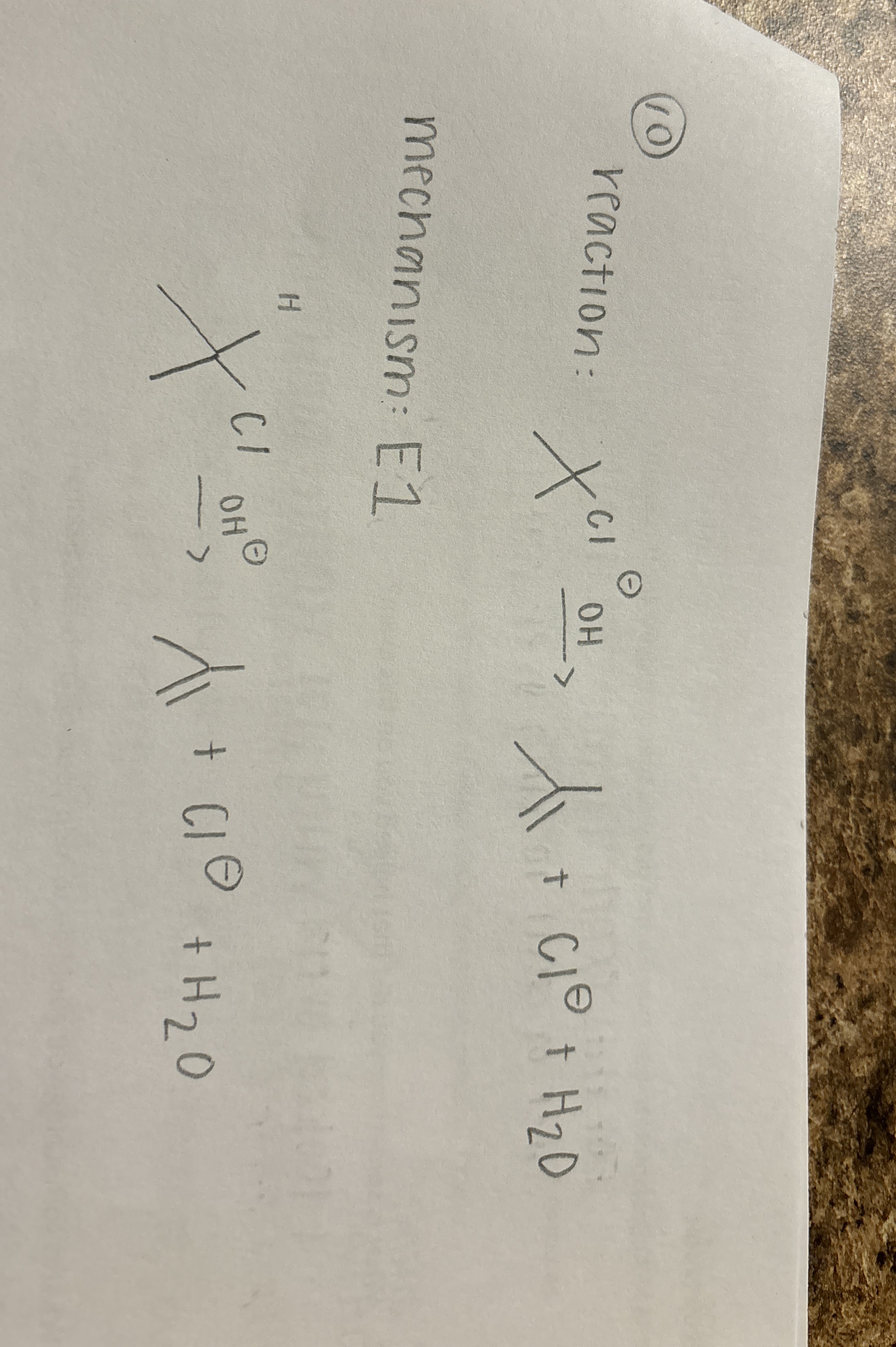 Solved (10)propose a reasonable mechanism for the following | Chegg.com