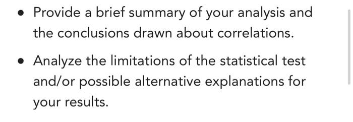 Solved Descriptive Statistics Descriptive | Chegg.com
