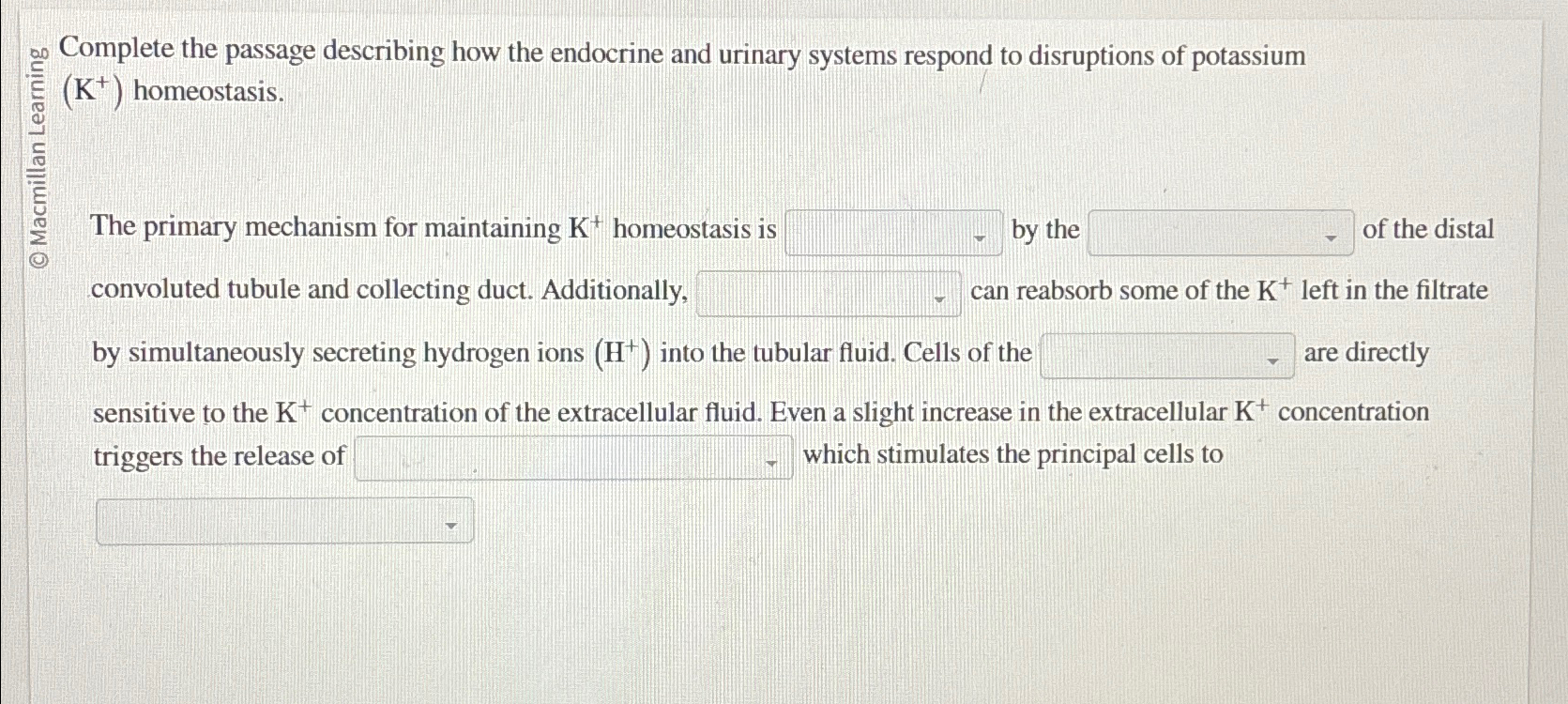 Solved Complete the passage describing how the endocrine and | Chegg.com