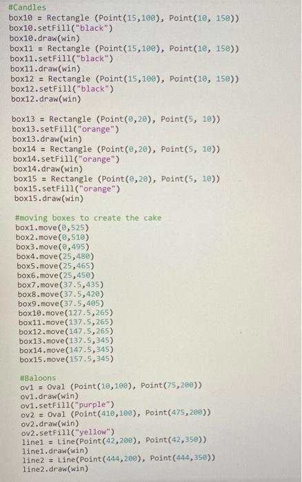 Solved Python Zelle Graphics Libraryneed Help Undrawing 