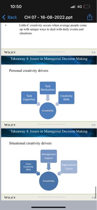 Solved WILEY Chapter 7 Learning Dashboard WILEY Takeaway 1: | Chegg.com