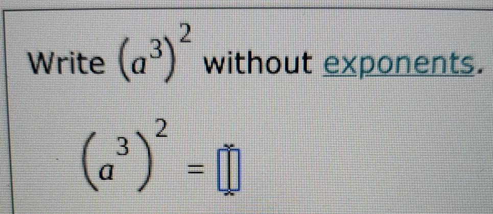 Solved Write (23) without exponents. .?) 2 (2) | Chegg.com