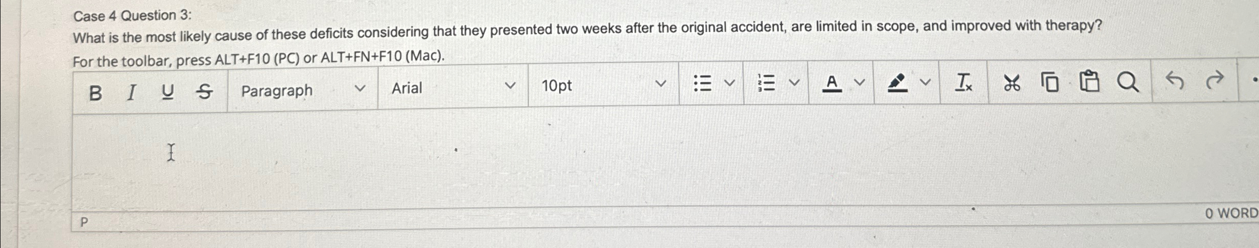 Solved Case 4 ﻿Question 3:What is the most likely cause of | Chegg.com