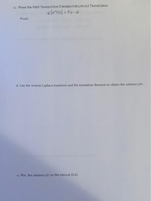 Solved II.2. (Solving a non-homogeneous second order problem | Chegg.com