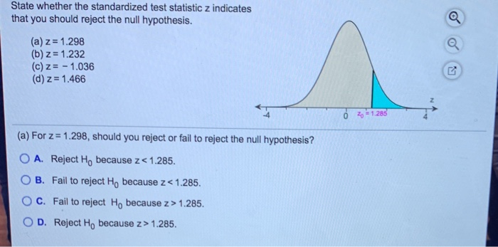 Solved Find the critical value(s) and rejection region(s) | Chegg.com