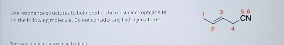 Solved Use resonance structures to help predict the most | Chegg.com