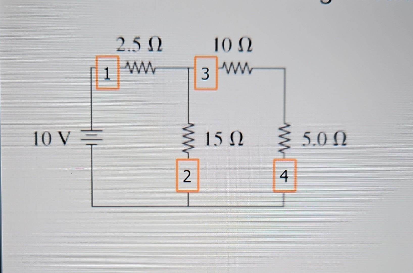 Solved Find the current through and the potential difference | Chegg.com