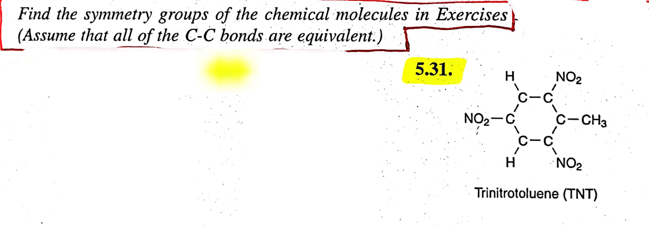 Solved Find the symmetry groups of the chemical molecules in | Chegg.com