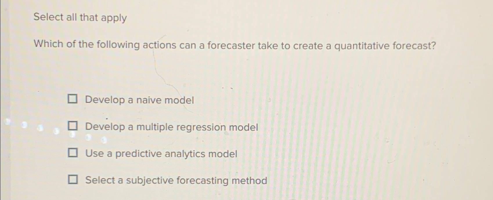 Solved Select all that applyWhich of the following actions | Chegg.com