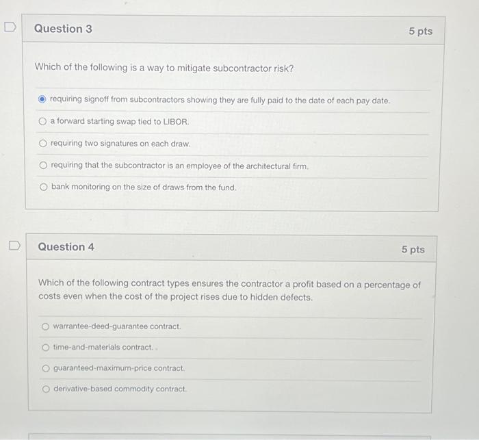 Solved Which of the following is a way to mitigate | Chegg.com