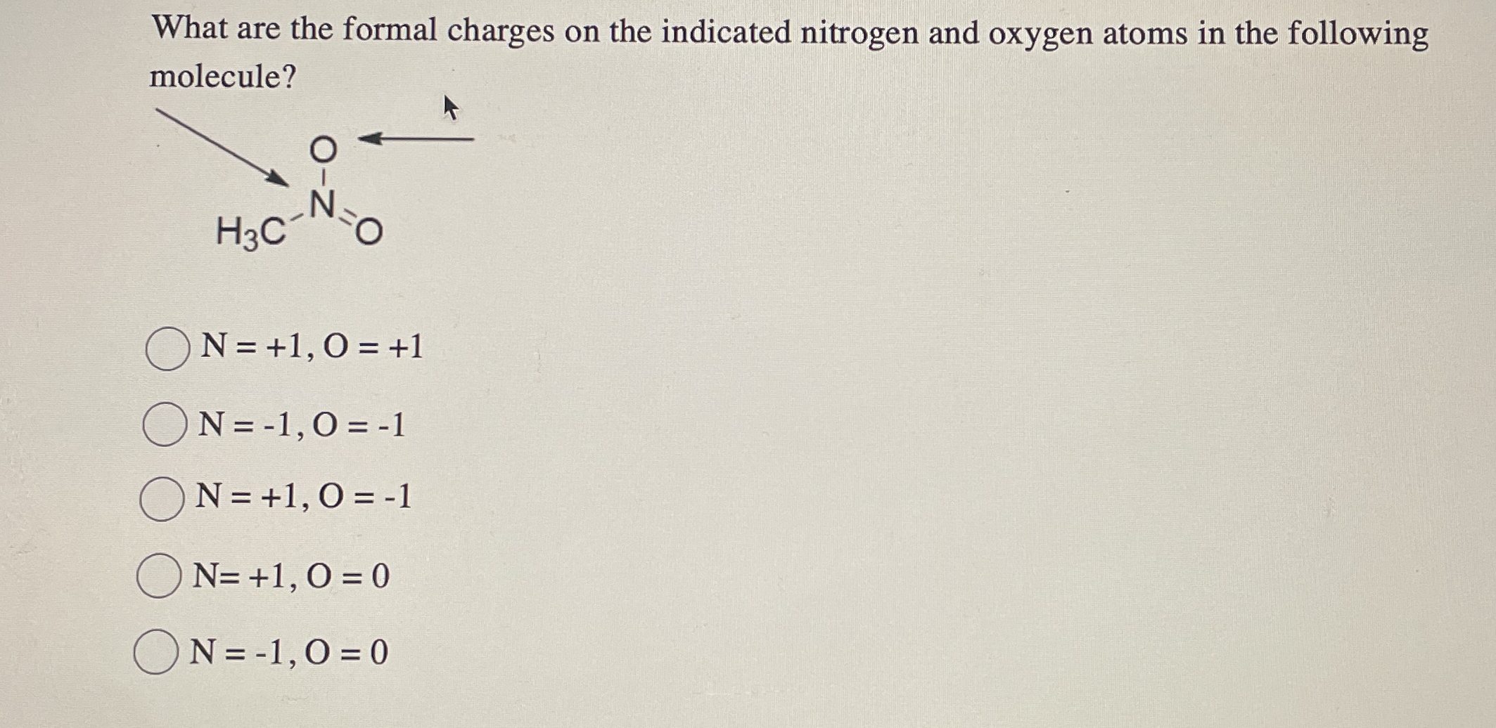 Solved What are the formal charges on the indicated nitrogen | Chegg.com